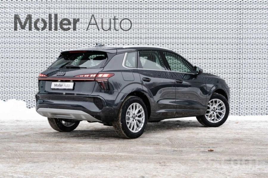 Pelēks Audi Q3 2026 Rīga, ar dzinēja tilpumu 1.50 L un nobraukumu 4 tūkst. km par 42900 €, foto 5 vietnē AUTOMOTO.COM.LV