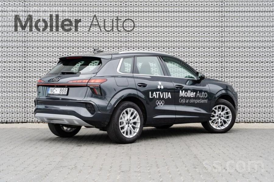 Pelēks Audi Q3 2026 Rīga, ar dzinēja tilpumu 1.50 L un nobraukumu 2 tūkst. km par 39700 €, foto 5 vietnē AUTOMOTO.COM.LV