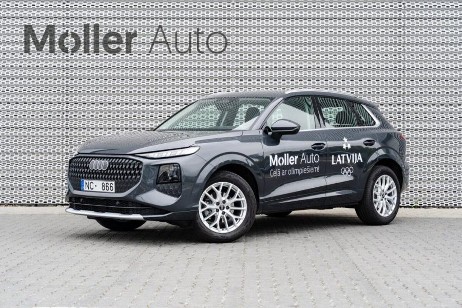 Grey Audi Q3 2026 in Marupe, with an engine capacity of 1.50 L and mileage of 2 thousand km for 39700 €, photo 1 on AUTOMOTO.COM.LV