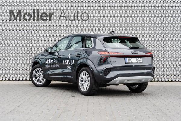 Grey Audi Q3 2026 in Marupe, with an engine capacity of 1.50 L and mileage of 2 thousand km for 39700 €, photo 3 on AUTOMOTO.COM.LV