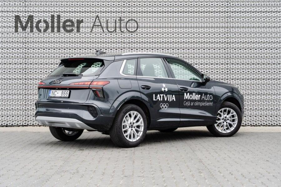 Grey Audi Q3 2026 in Marupe, with an engine capacity of 1.50 L and mileage of 2 thousand km for 39700 €, photo 5 on AUTOMOTO.COM.LV