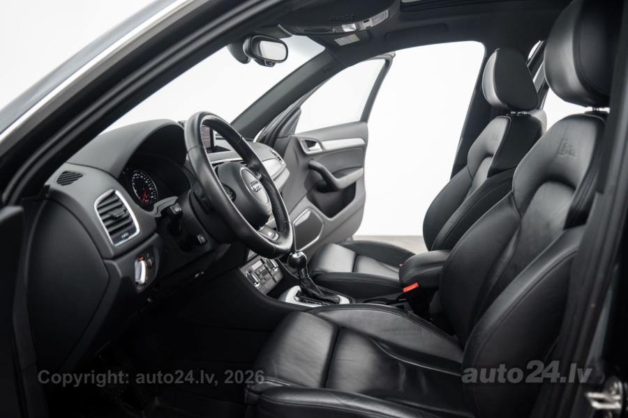 Grey Audi Q3 2012 in Tallinn, with an engine capacity of 2.00 L and mileage of 179 thousand km for 13999 €, photo 8 on AUTOMOTO.COM.LV