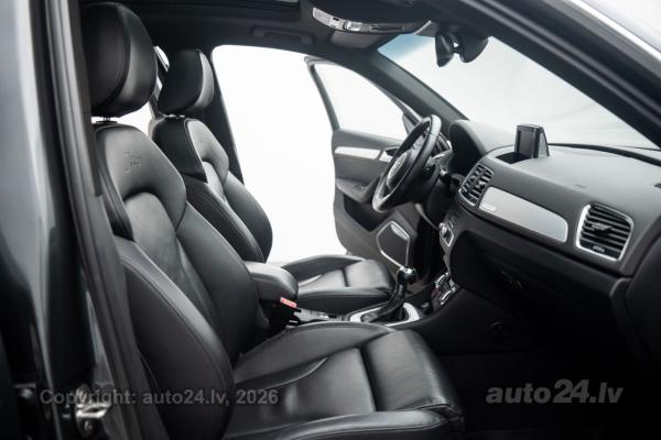Grey Audi Q3 2012 in Tallinn, with an engine capacity of 2.00 L and mileage of 179 thousand km for 13999 €, photo 10 on AUTOMOTO.COM.LV
