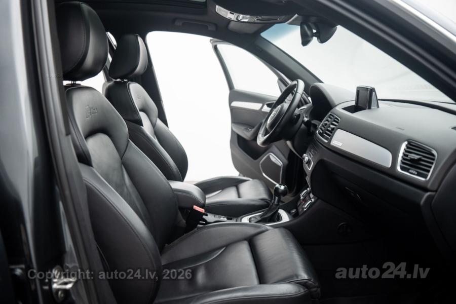 Grey Audi Q3 2012 in Tallinn, with an engine capacity of 2.00 L and mileage of 179 thousand km for 13999 €, photo 11 on AUTOMOTO.COM.LV