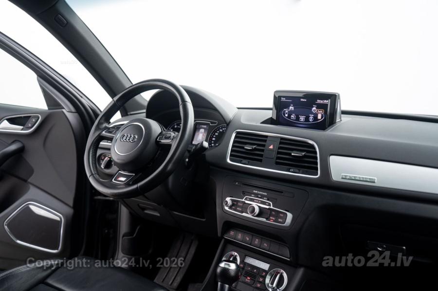 Grey Audi Q3 2012 in Tallinn, with an engine capacity of 2.00 L and mileage of 179 thousand km for 13999 €, photo 12 on AUTOMOTO.COM.LV
