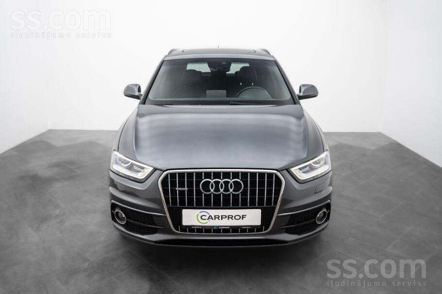 Pelēks Audi Q3 2012 Rīga, ar dzinēja tilpumu 2.00 L un nobraukumu 179 tūkst. km par 13999 €, foto 3 vietnē AUTOMOTO.COM.LV