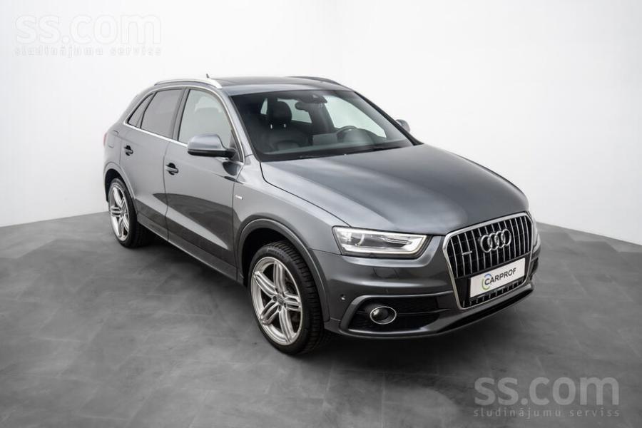 Pelēks Audi Q3 2012 Rīga, ar dzinēja tilpumu 2.00 L un nobraukumu 179 tūkst. km par 13999 €, foto 4 vietnē AUTOMOTO.COM.LV