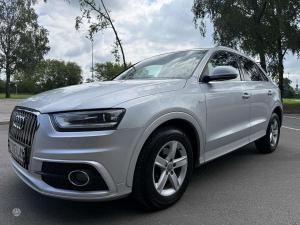 Pelēks Audi Q3 2013 Kauņa, ar dzinēja tilpumu 2.00 L un nobraukumu 319 tūkst. km par 8555 €, foto  vietnē AUTOMOTO.COM.LV