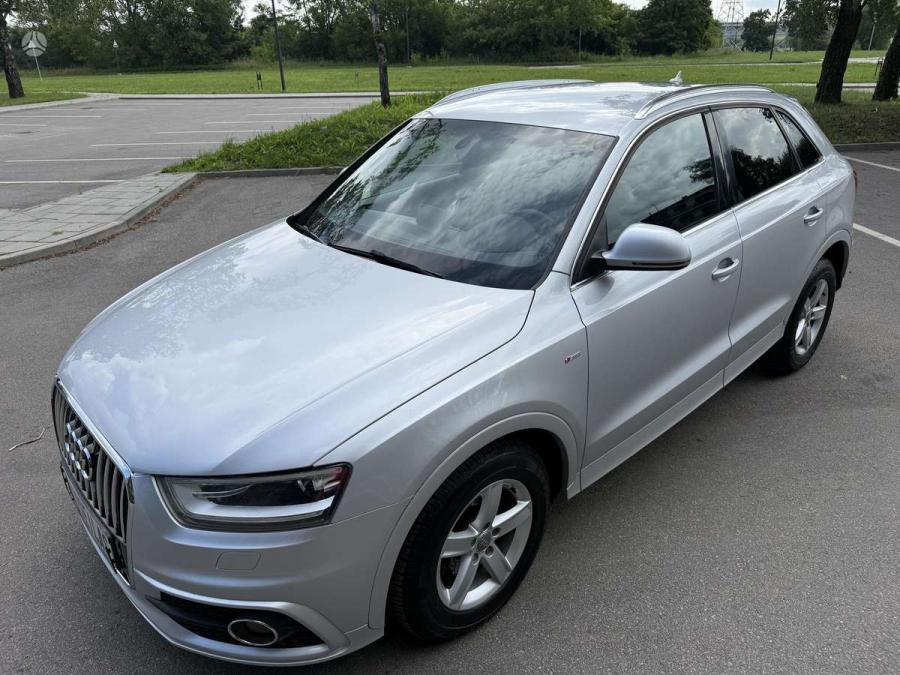 Pelēks Audi Q3 2013 Kauņa, ar dzinēja tilpumu 2.00 L un nobraukumu 319 tūkst. km par 8555 €, foto 3 vietnē AUTOMOTO.COM.LV