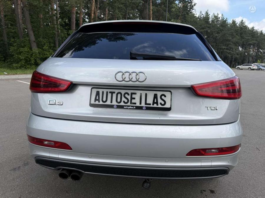 Pelēks Audi Q3 2013 Kauņa, ar dzinēja tilpumu 2.00 L un nobraukumu 319 tūkst. km par 8555 €, foto 8 vietnē AUTOMOTO.COM.LV