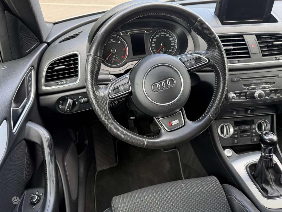 Pelēks Audi Q3 2013 Kauņa, ar dzinēja tilpumu 2.00 L un nobraukumu 319 tūkst. km par 8555 €, foto 11 vietnē AUTOMOTO.COM.LV