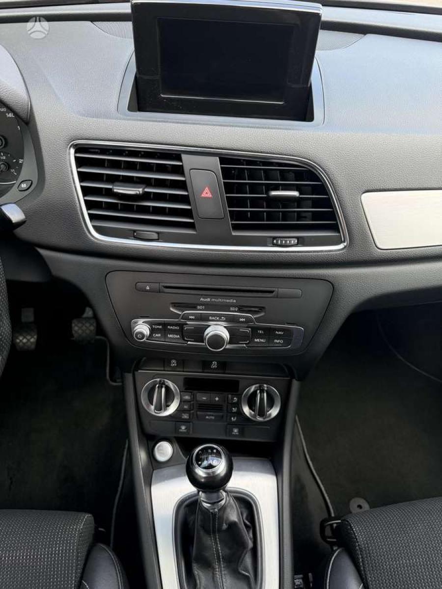 Pelēks Audi Q3 2013 Kauņa, ar dzinēja tilpumu 2.00 L un nobraukumu 319 tūkst. km par 8555 €, foto 12 vietnē AUTOMOTO.COM.LV