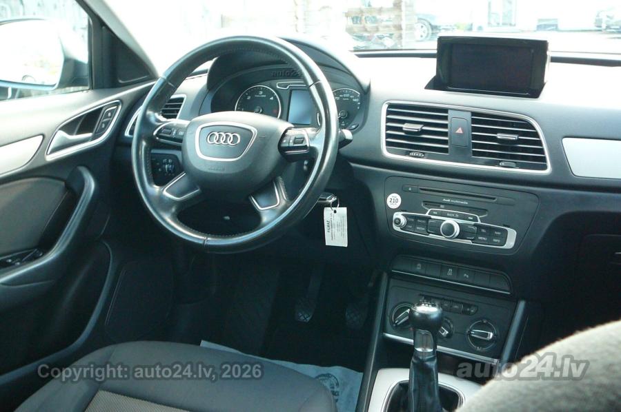 Pelēks Audi Q3 2013 Jehvi, ar dzinēja tilpumu 2.00 L un nobraukumu 268 tūkst. km par 9800 €, foto 4 vietnē AUTOMOTO.COM.LV