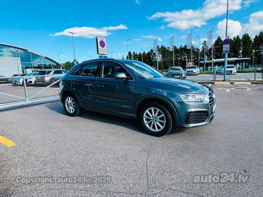 Grey Audi Q3 2018 in Tallinn, with an engine capacity of 1.40 L and mileage of 55 thousand km for 16900 €, photo 4 on AUTOMOTO.COM.LV