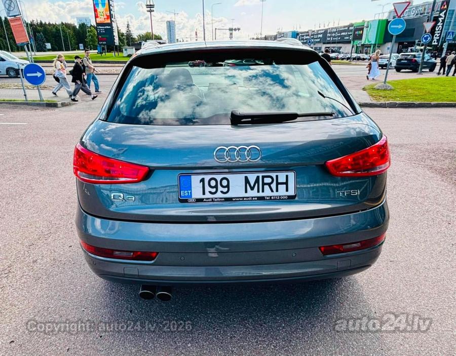 Grey Audi Q3 2018 in Tallinn, with an engine capacity of 1.40 L and mileage of 55 thousand km for 16900 €, photo 5 on AUTOMOTO.COM.LV
