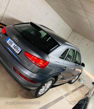 Grey Audi Q3 2018 in Tallinn, with an engine capacity of 1.40 L and mileage of 55 thousand km for 16900 €, photo 10 on AUTOMOTO.COM.LV