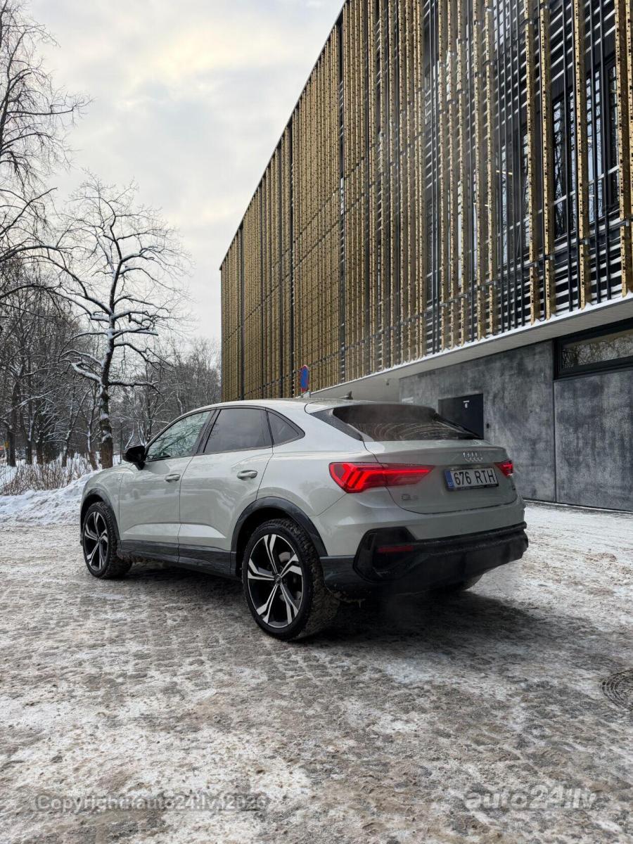 Grey Audi Q3 2020 in Tartu, with an engine capacity of 2.00 L and mileage of 74 thousand km for 26999 €, photo 3 on AUTOMOTO.COM.LV