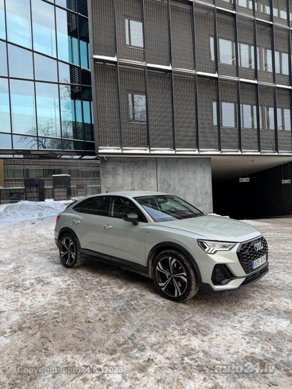 Grey Audi Q3 2020 in Tartu, with an engine capacity of 2.00 L and mileage of 74 thousand km for 26999 €, photo 6 on AUTOMOTO.COM.LV