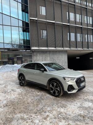 Grey Audi Q3 2020 in Tartu, with an engine capacity of 2.00 L and mileage of 74 thousand km for 26999 €, photo 6 on AUTOMOTO.COM.LV