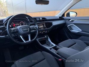 Grey Audi Q3 2021 in Tallinn, with an engine capacity of 1.50 L and mileage of 104 thousand km for 25490 €, photo 7 on AUTOMOTO.COM.LV