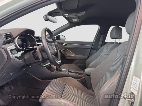 Pelēks Audi Q3 2021 Tallina, ar dzinēja tilpumu 2.00 L un nobraukumu 60 tūkst. km par 29900 €, foto 6 vietnē AUTOMOTO.COM.LV