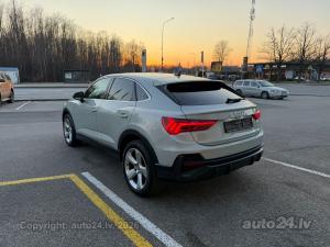 Pelēks Audi Q3 2022 Pērnava, ar dzinēja tilpumu 1.40 L un nobraukumu 30 tūkst. km par 29900 €, foto 5 vietnē AUTOMOTO.COM.LV