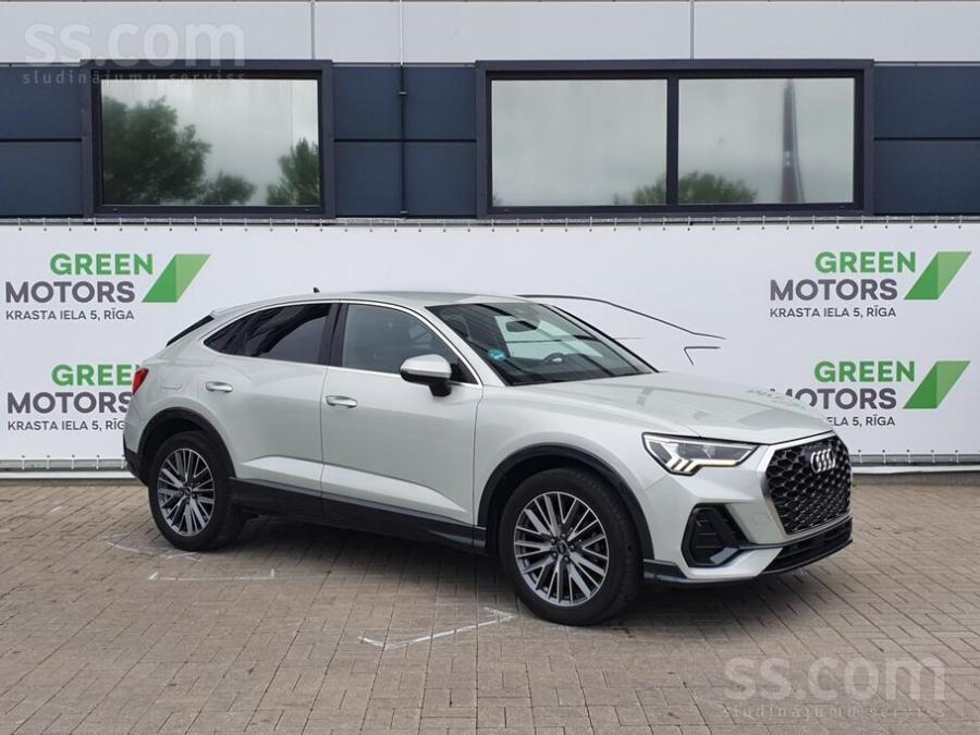 Pelēks Audi Q3 2023 Rīga, ar dzinēja tilpumu 1.50 L un nobraukumu 41 tūkst. km par 32500 €, foto 3 vietnē AUTOMOTO.COM.LV