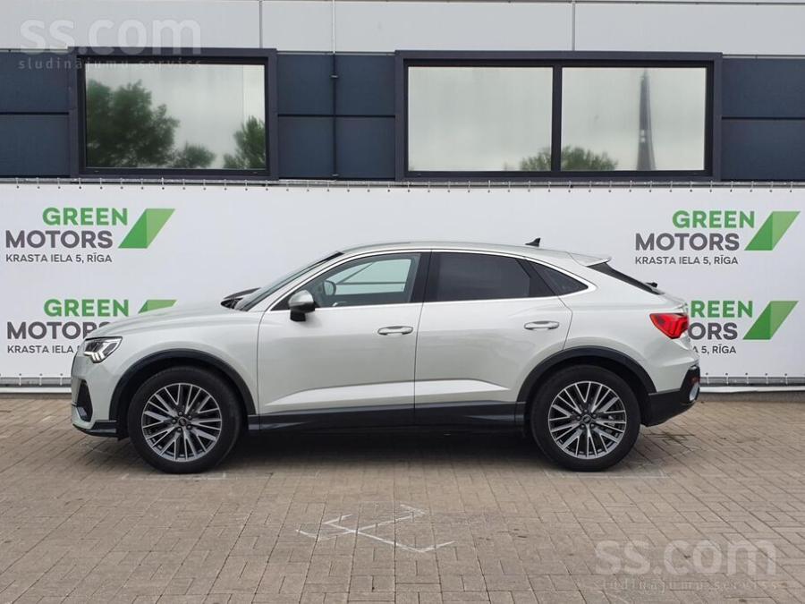 Pelēks Audi Q3 2023 Rīga, ar dzinēja tilpumu 1.50 L un nobraukumu 41 tūkst. km par 32500 €, foto 4 vietnē AUTOMOTO.COM.LV