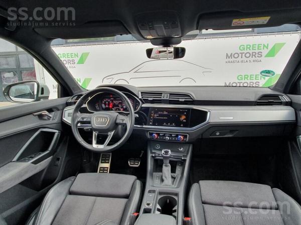 Pelēks Audi Q3 2023 Rīga, ar dzinēja tilpumu 1.50 L un nobraukumu 41 tūkst. km par 32500 €, foto 7 vietnē AUTOMOTO.COM.LV