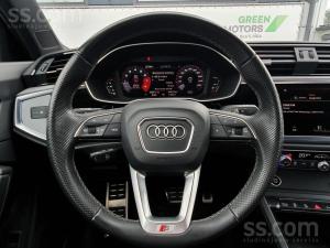 Pelēks Audi Q3 2023 Rīga, ar dzinēja tilpumu 1.50 L un nobraukumu 41 tūkst. km par 32500 €, foto 14 vietnē AUTOMOTO.COM.LV