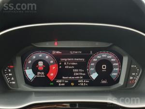 Pelēks Audi Q3 2023 Rīga, ar dzinēja tilpumu 1.50 L un nobraukumu 41 tūkst. km par 32500 €, foto 16 vietnē AUTOMOTO.COM.LV