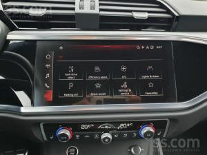Pelēks Audi Q3 2023 Rīga, ar dzinēja tilpumu 1.50 L un nobraukumu 41 tūkst. km par 32500 €, foto 24 vietnē AUTOMOTO.COM.LV