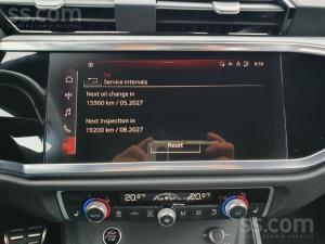 Pelēks Audi Q3 2023 Rīga, ar dzinēja tilpumu 1.50 L un nobraukumu 41 tūkst. km par 32500 €, foto 27 vietnē AUTOMOTO.COM.LV