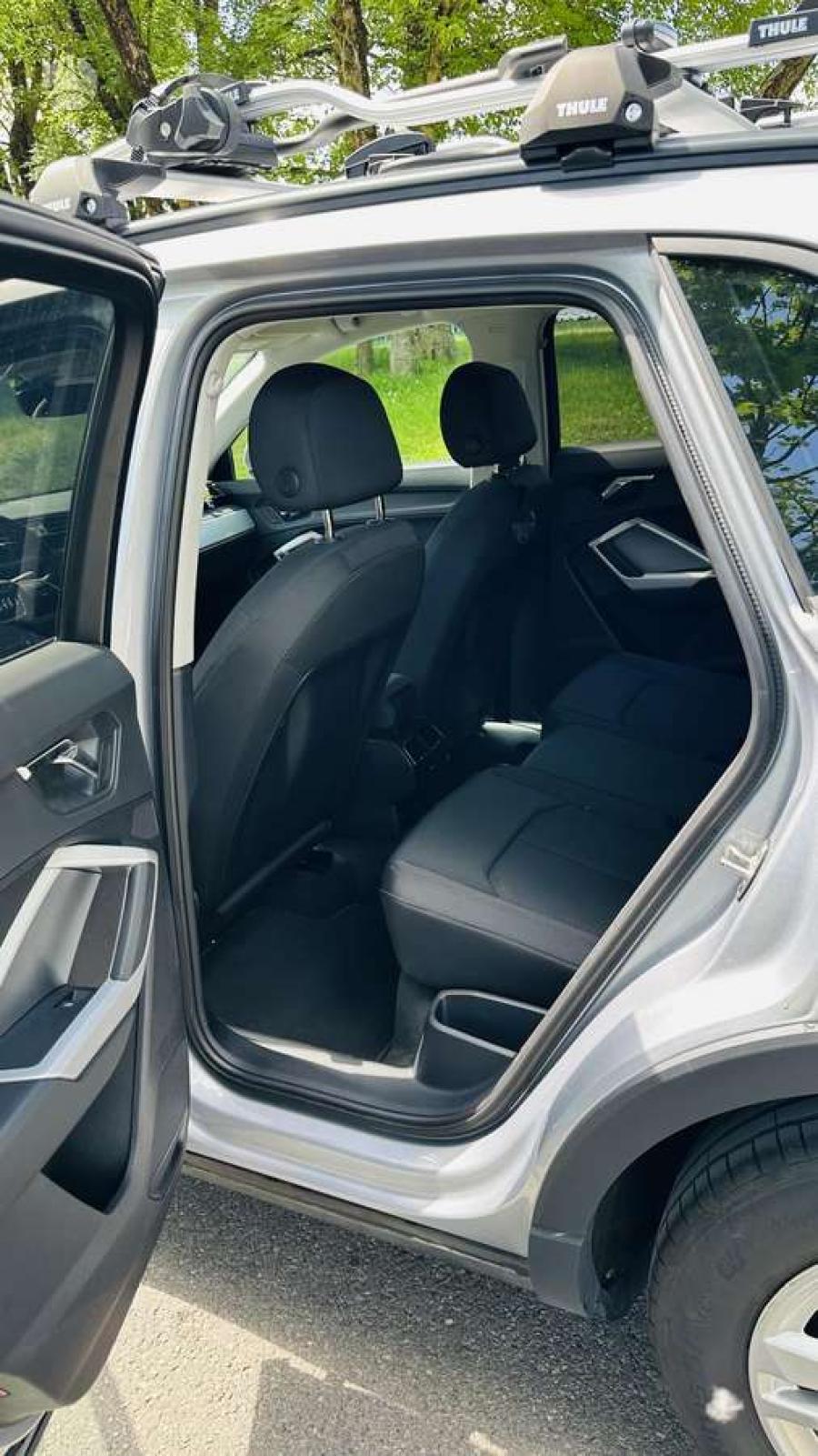 Pelēks Audi Q3 2023 Kauņa, ar dzinēja tilpumu 1.50 L un nobraukumu 19 tūkst. km par 28750 €, foto 10 vietnē AUTOMOTO.COM.LV