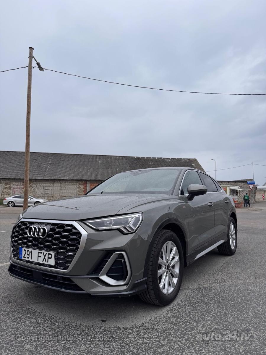 Pelēks Audi Q3 2024 Tallina, ar dzinēja tilpumu 1.50 L un nobraukumu 17 tūkst. km par 34000 €, foto 1 vietnē AUTOMOTO.COM.LV