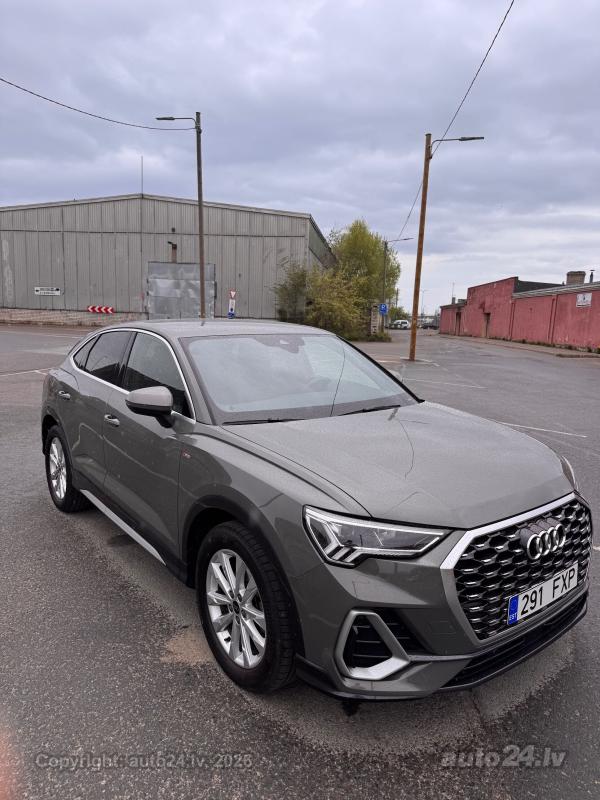 Pelēks Audi Q3 2024 Tallina, ar dzinēja tilpumu 1.50 L un nobraukumu 17 tūkst. km par 34000 €, foto 3 vietnē AUTOMOTO.COM.LV