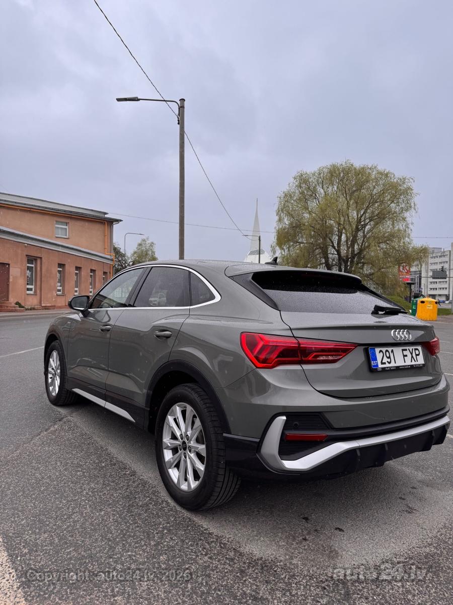 Pelēks Audi Q3 2024 Tallina, ar dzinēja tilpumu 1.50 L un nobraukumu 17 tūkst. km par 34000 €, foto 5 vietnē AUTOMOTO.COM.LV
