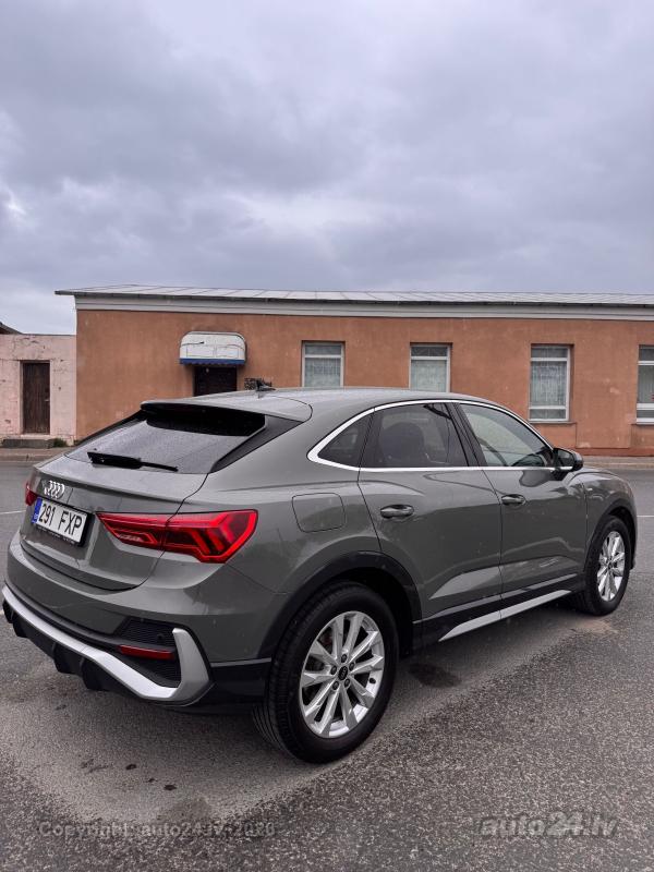 Pelēks Audi Q3 2024 Tallina, ar dzinēja tilpumu 1.50 L un nobraukumu 17 tūkst. km par 34000 €, foto 5 vietnē AUTOMOTO.COM.LV