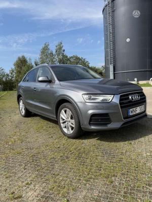 Pelēks Audi Q3 2016 Viļņa, ar dzinēja tilpumu 2.00 L un nobraukumu 95 tūkst. km par 13500 €, foto 3 vietnē AUTOMOTO.COM.LV