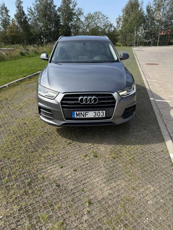 Audi Q3 2016 Viļņa vietnē Pelēks Audi Q3 2016 Viļņa, ar dzinēja tilpumu 2.00 L un nobraukumu 95 tūkst. km par 13500 €, foto 4 vietnē AUTOMOTO.COM.LV