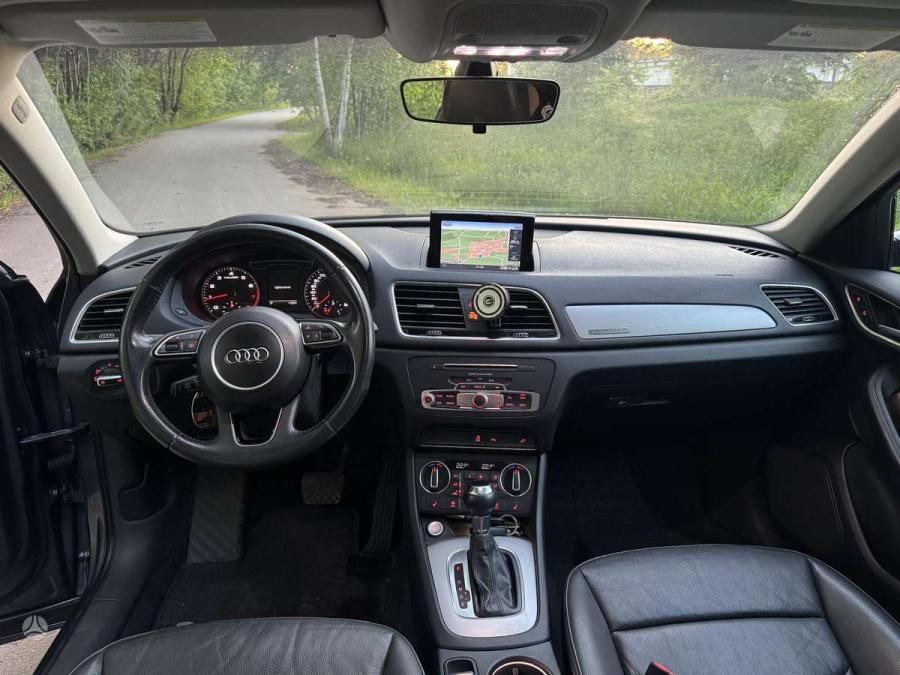 Pelēks Audi Q3 2016 Viļņa, ar dzinēja tilpumu 2.00 L un nobraukumu 95 tūkst. km par 13500 €, foto 9 vietnē AUTOMOTO.COM.LV