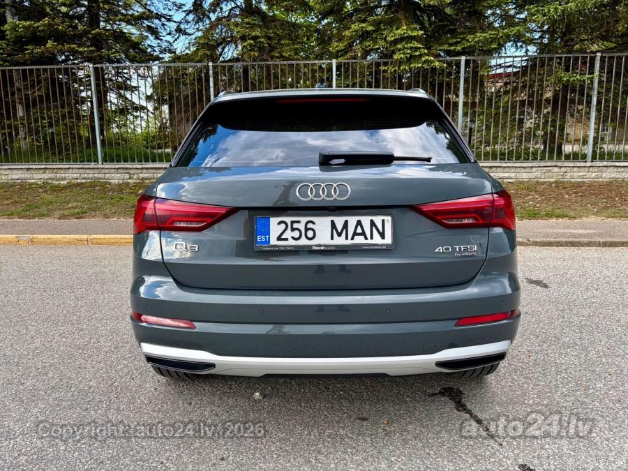 Grey Audi Q3 2019 in Tallinn, with an engine capacity of 2.00 L and mileage of 124 thousand km for 26000 €, photo 8 on AUTOMOTO.COM.LV