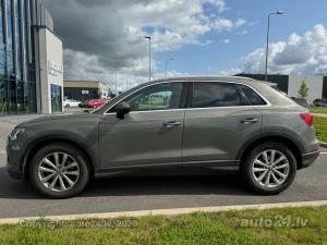 Grey Audi Q3 2020 in Tallinn, with an engine capacity of 1.50 L and mileage of 61 thousand km for 26000 €, photo 3 on AUTOMOTO.COM.LV
