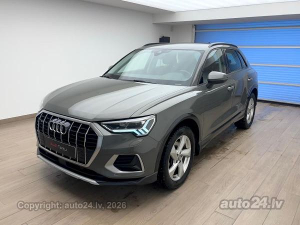 Grey Audi Q3 2020 in Tartu, with an engine capacity of 2.00 L and mileage of 124 thousand km for 25900 €, photo 1 on AUTOMOTO.COM.LV