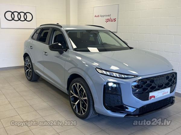 Grey Audi Q3 2025 in Parnu, with an engine capacity of 1.50 L and mileage of 6 thousand km for 52900 €, photo 1 on AUTOMOTO.COM.LV
