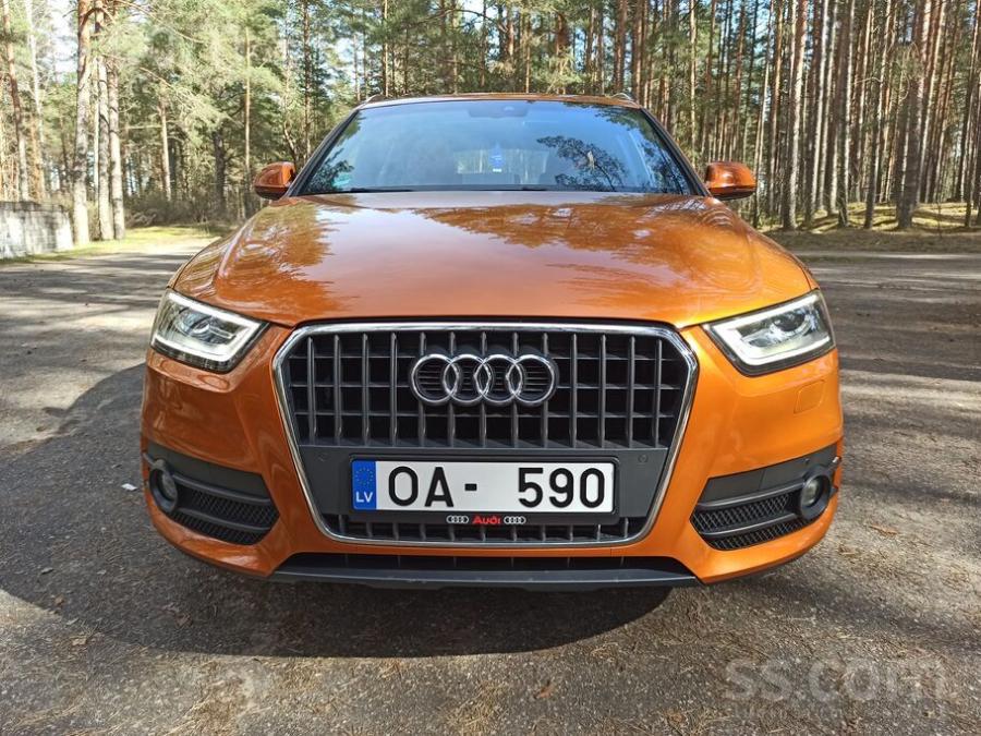 Oranžs Audi Q3 2012 Daugavpils, ar dzinēja tilpumu 2.00 L un nobraukumu 0 tūkst. km par 13800 €, foto 3 vietnē AUTOMOTO.COM.LV