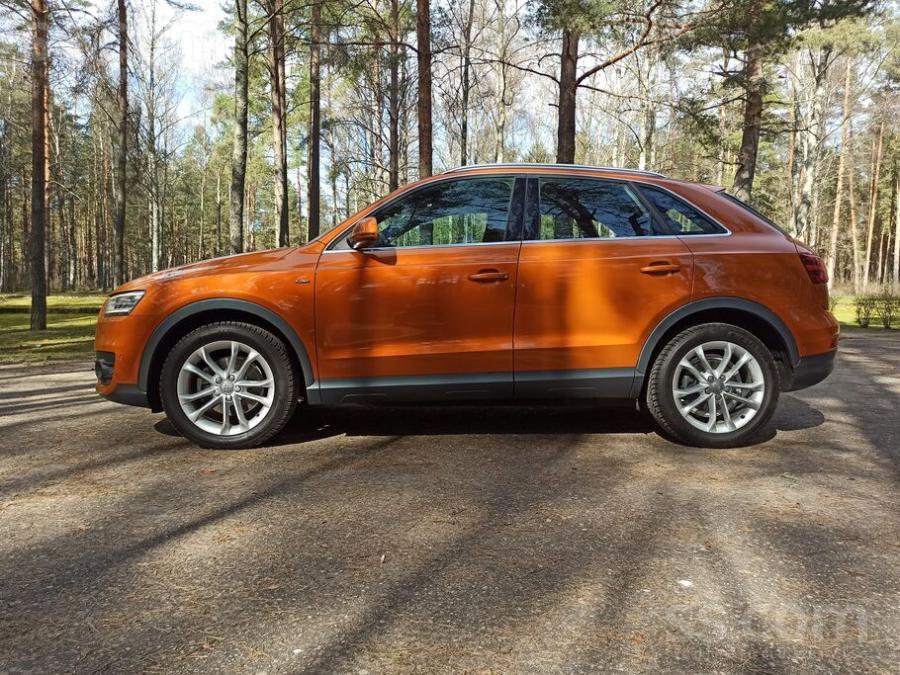 Oranžs Audi Q3 2012 Daugavpils, ar dzinēja tilpumu 2.00 L un nobraukumu 0 tūkst. km par 13800 €, foto 4 vietnē AUTOMOTO.COM.LV