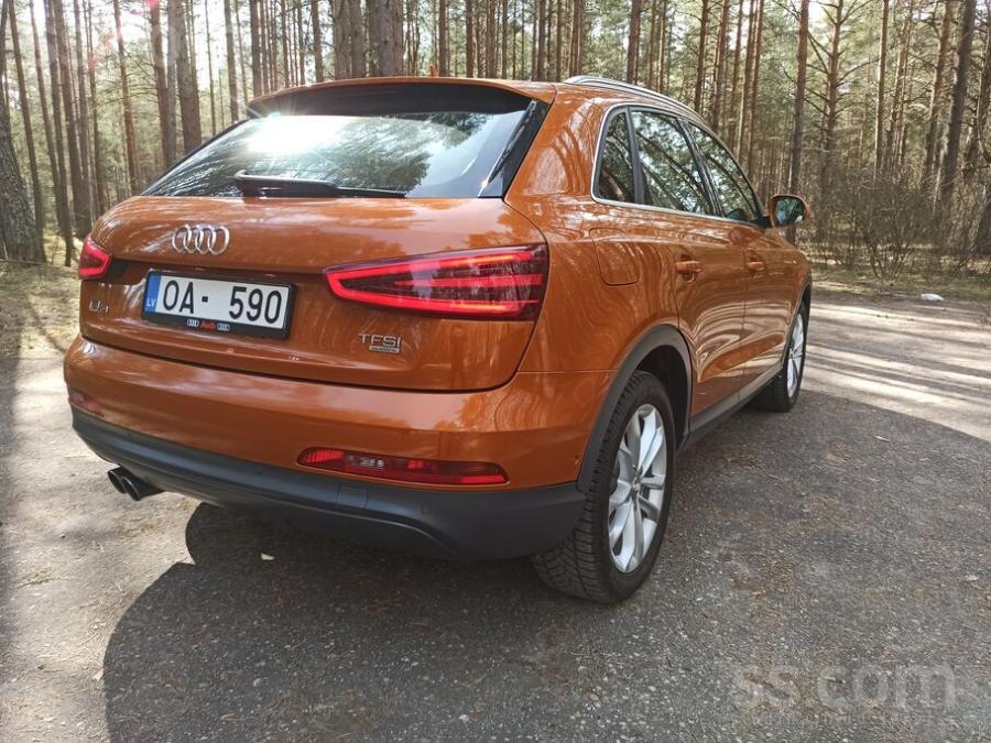 Oranžs Audi Q3 2012 Daugavpils, ar dzinēja tilpumu 2.00 L un nobraukumu 0 tūkst. km par 13800 €, foto 7 vietnē AUTOMOTO.COM.LV