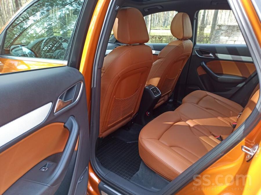 Oranžs Audi Q3 2012 Daugavpils, ar dzinēja tilpumu 2.00 L un nobraukumu 0 tūkst. km par 13800 €, foto 19 vietnē AUTOMOTO.COM.LV