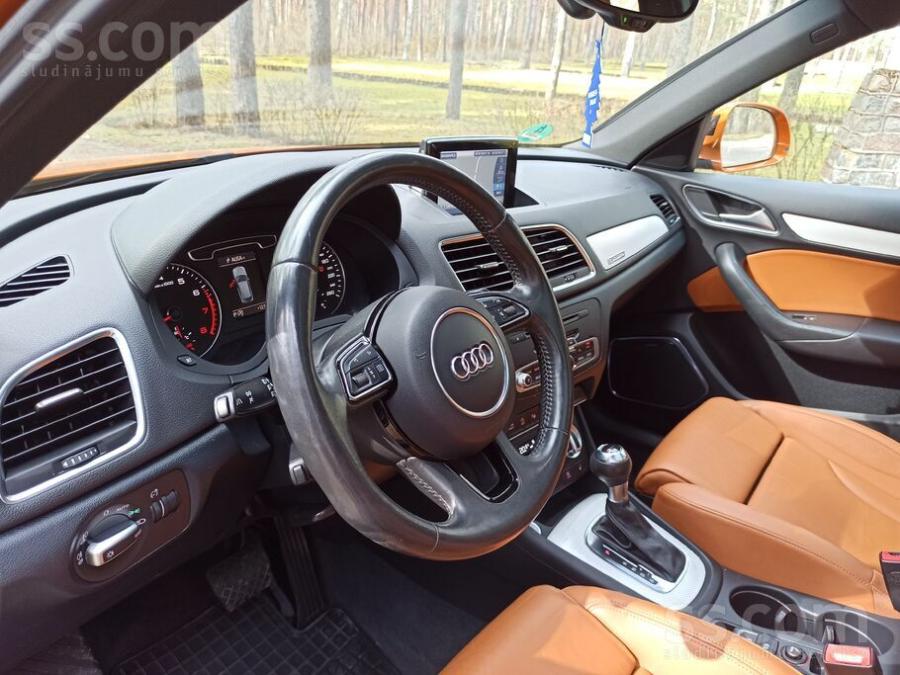 Oranžs Audi Q3 2012 Daugavpils, ar dzinēja tilpumu 2.00 L un nobraukumu 0 tūkst. km par 13800 €, foto 23 vietnē AUTOMOTO.COM.LV